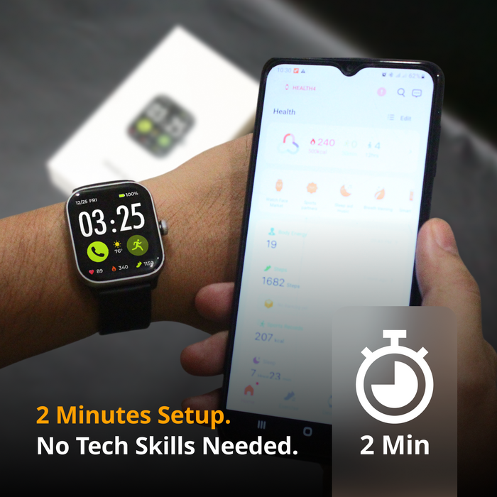 Health Smartwatch 4 - Spade & Co